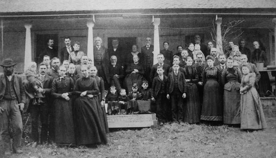 About the Blue River Quaker Settlement